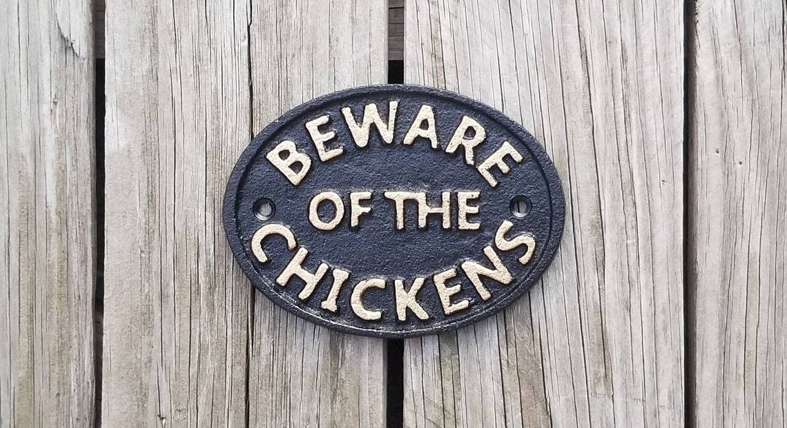 Chickens Chicken Decor Rustic Wall Decor Chicken Sign | Etsy