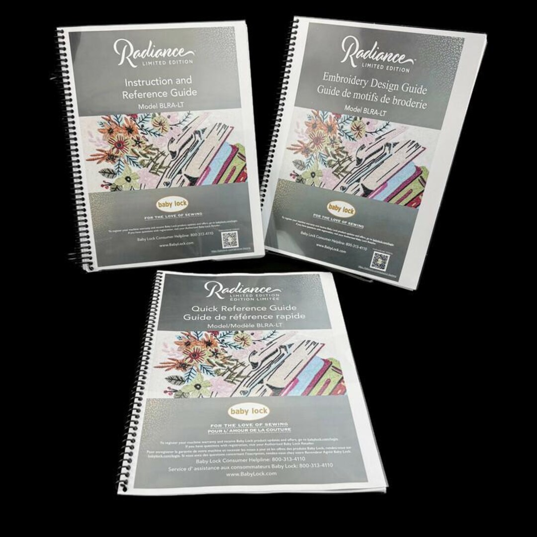 Baby Lock Radiance BLRA-LT Limited Edition Bundle: Embroidery Design ...