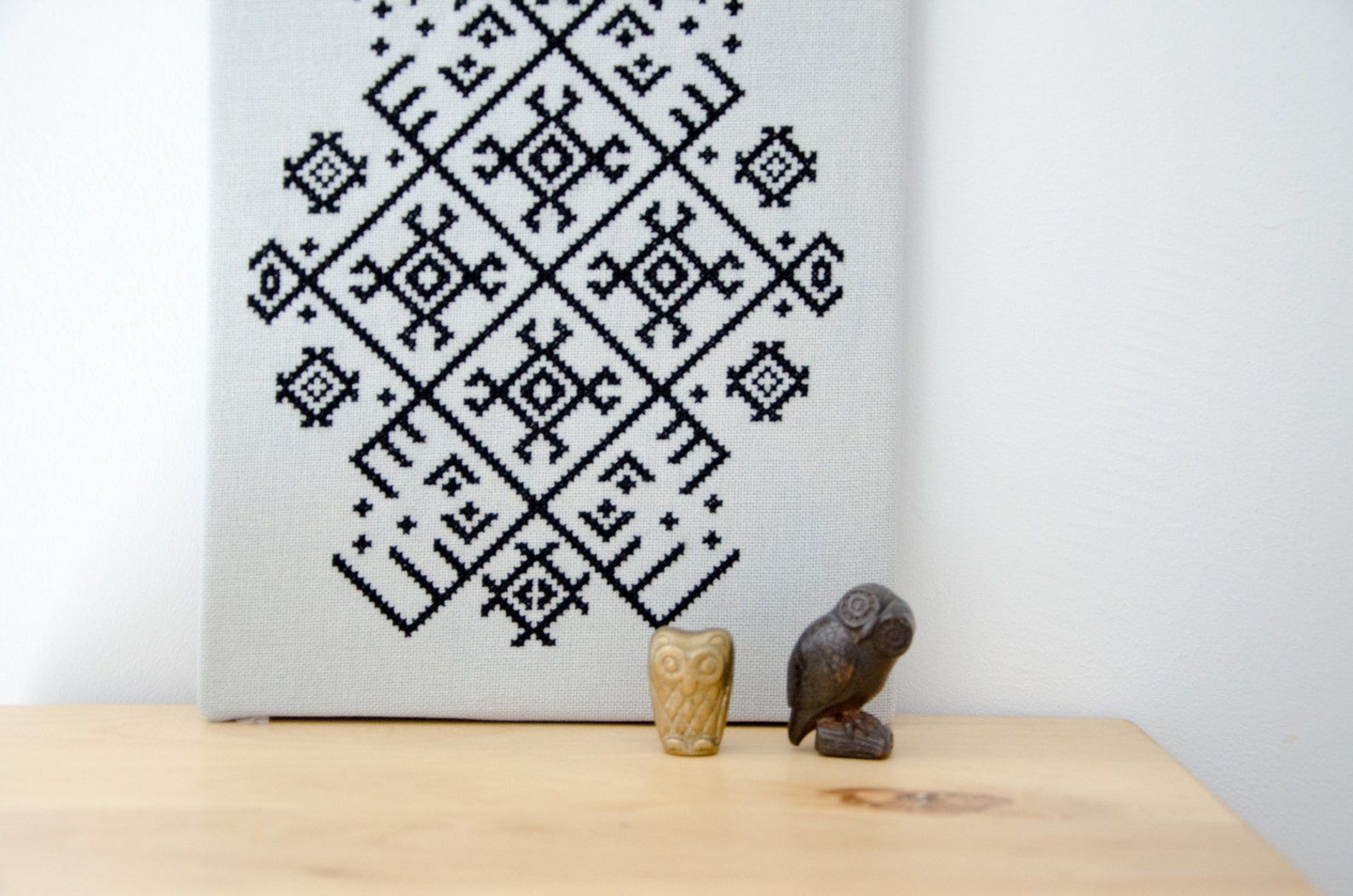 Ethno Pattern PDF CHART Modern Cross Stitch Pattern for - Etsy