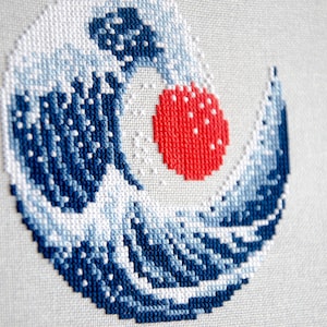 Wave PDF CHART Cross Stitch Pattern for Instant Download/painting ...