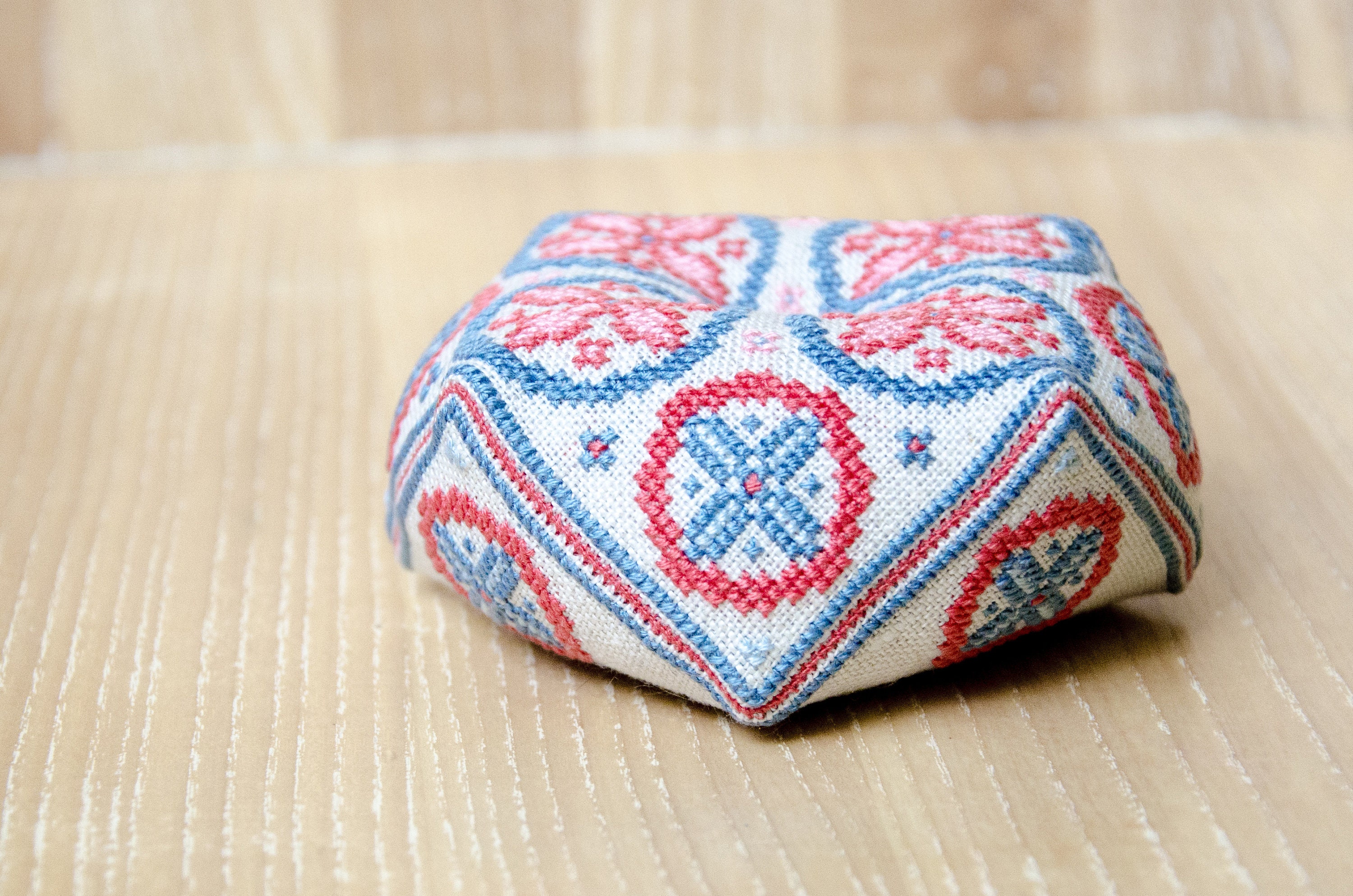 Circles Biscornu PDF CHART Cross Stitch Pattern / biscornu | Etsy