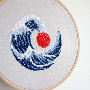 Wave PDF CHART Cross Stitch Pattern for Instant Download/painting ...