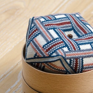Weaved Ribbons Biscornu, Cross Stitch Pincushion, Sewing Acessories ...