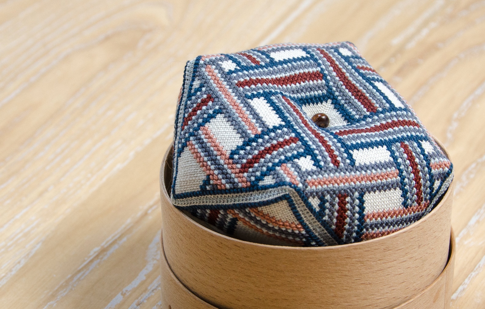 Weaved Ribbons Biscornu - PDF CHART Cross Stitch Pattern / Biscornu ...