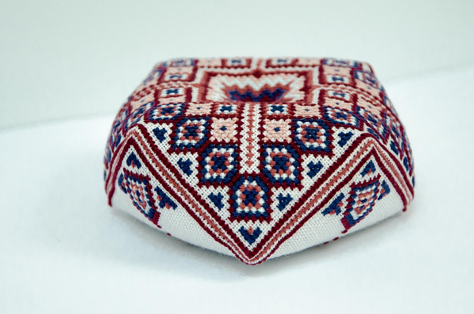 Modern Etno Biscornu - PDF CHART Cross Stitch Pattern / Biscornu ...