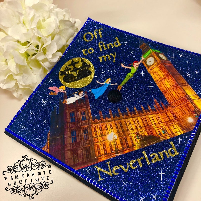 The Peter Pan Custom Grad Cap | Etsy