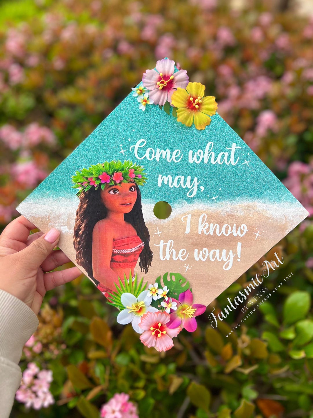 Moana Graduation Cap - Etsy