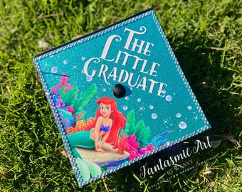 Ariel/the Little Mermaid Graduation Cap Topper - Etsy