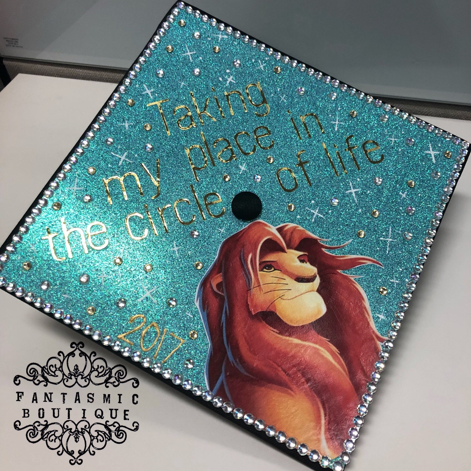 Custom Disney Theme Graduation Cap | Etsy