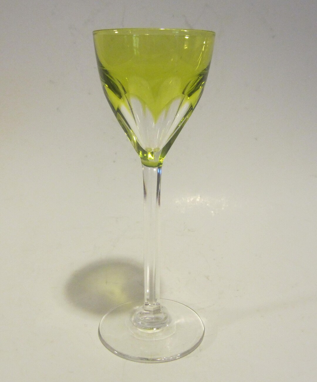 Antique Val Saint Lambert Cut Crystal Liquer Glass VSL Belgium, Cut ...