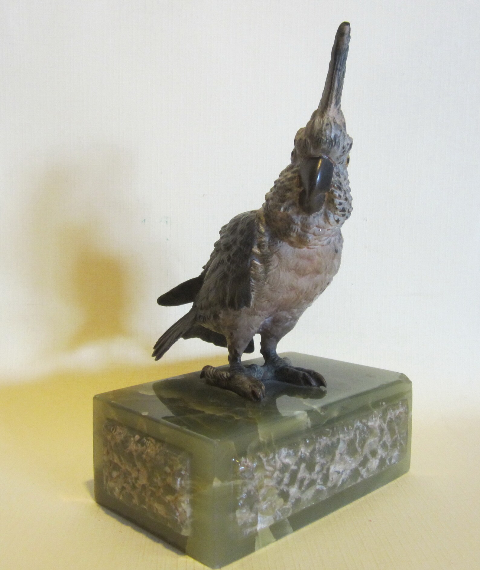 ANTIQUE Vienna Bronze Cockatoo Old Wiener Bronze Ca 1920. | Etsy