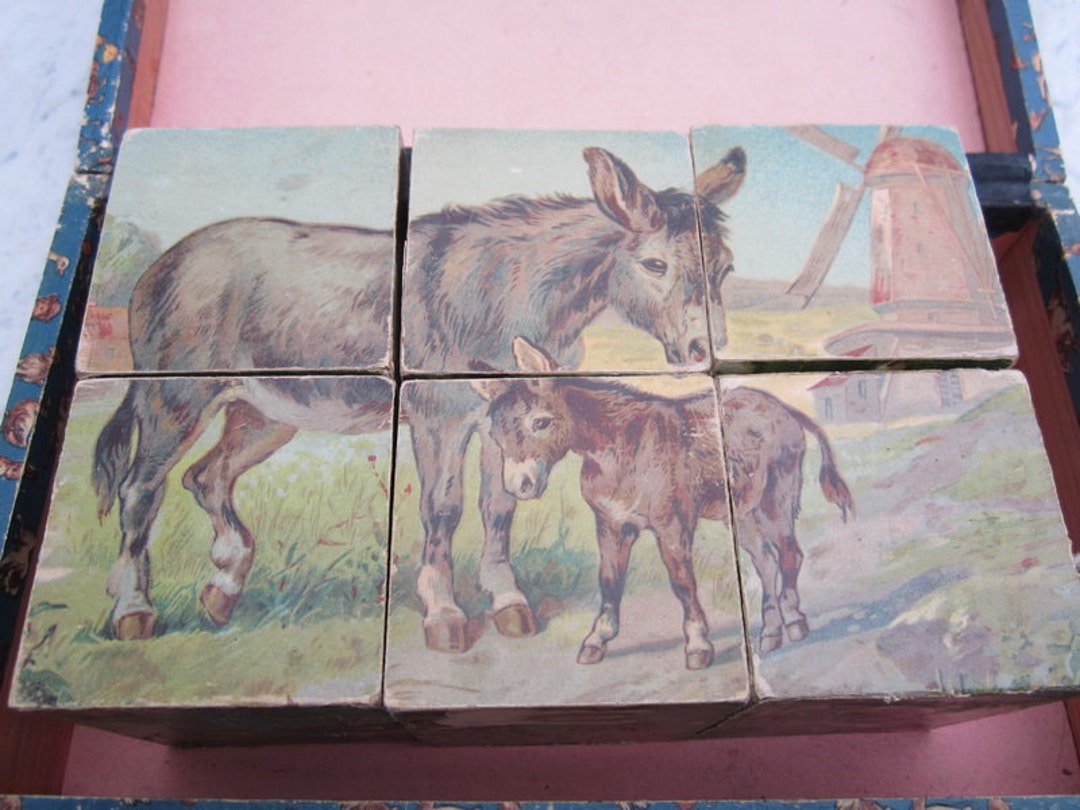 Unique SOUND Block Puzzle With 6 Different ANIMAL SOUNDS, Children's ...