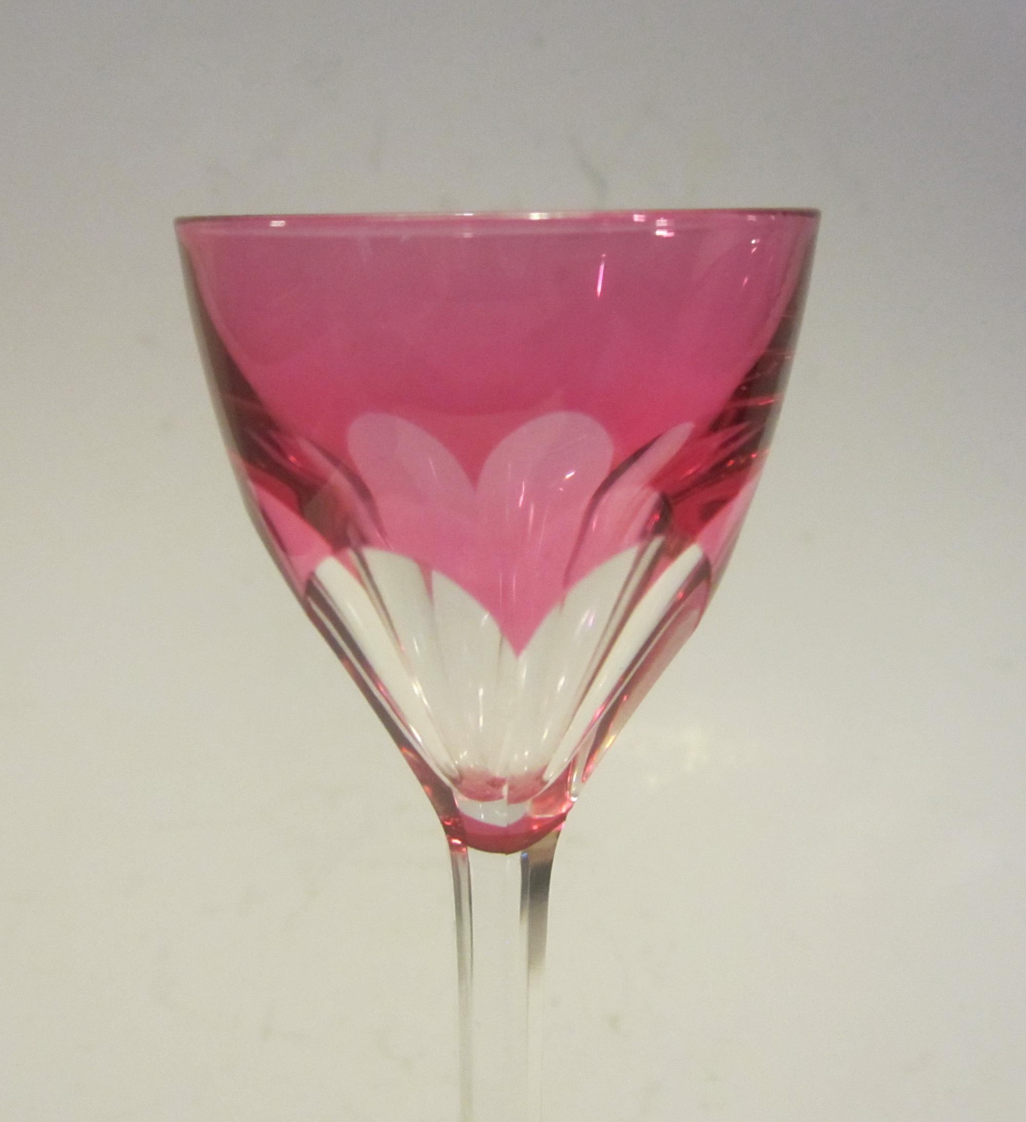 Antique Val Saint Lambert Cut Crystal Liquer Glass VSL Belgium, Early ...