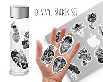 Aesthetic stickers | Etsy