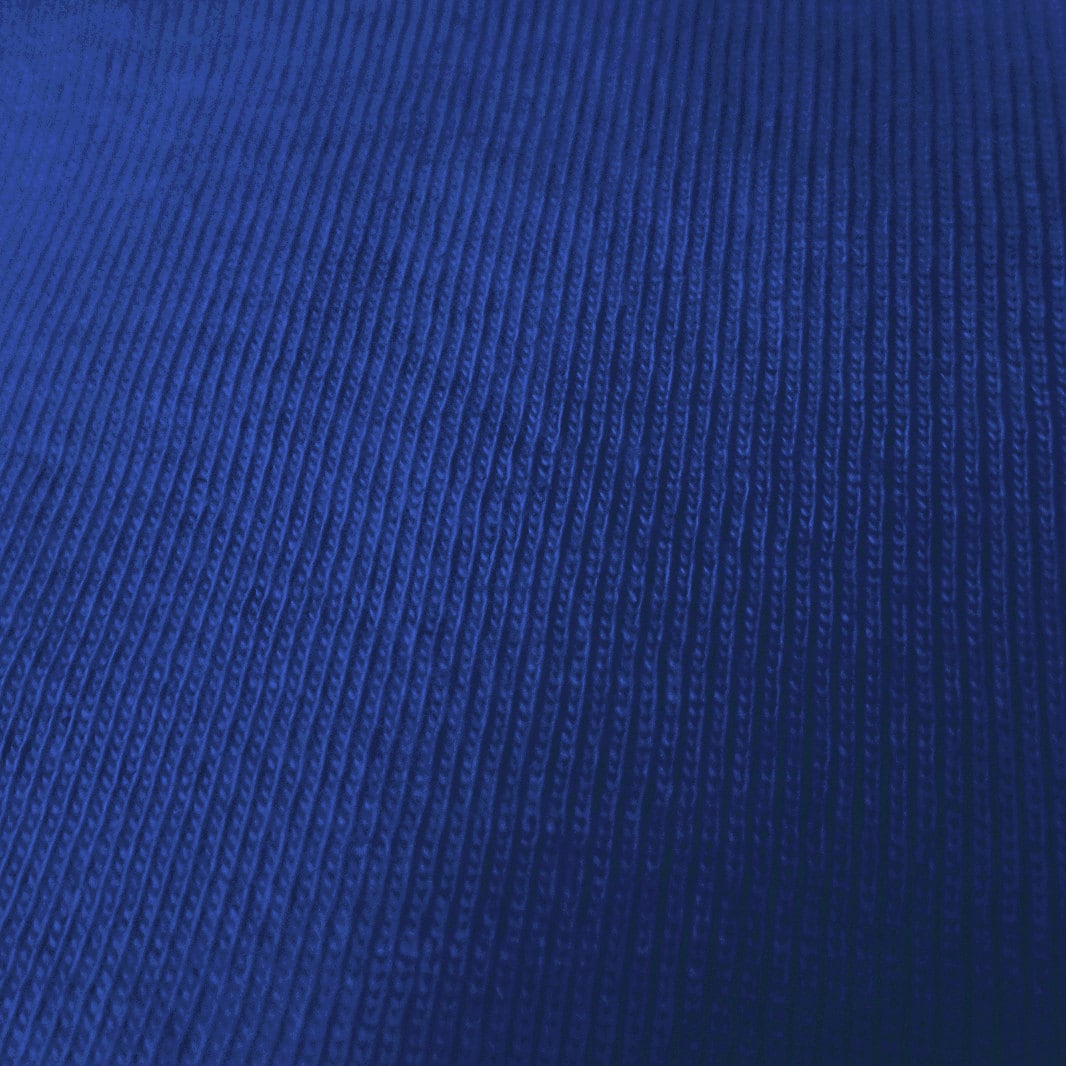 Royal Blue 1x1 Baby Rib Knit Fabric 100% Cotton Fabric Jersey DIY T ...