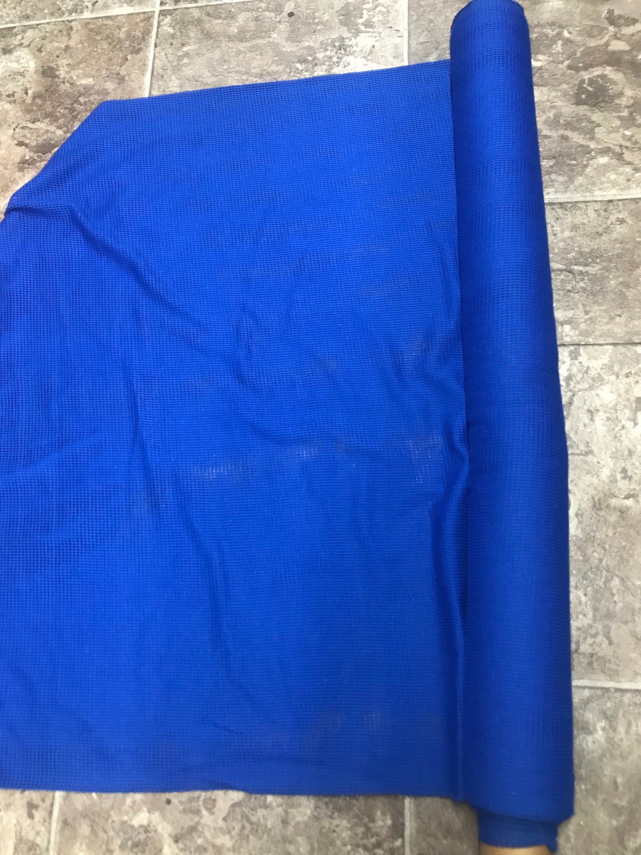100% Polyester Soft Mesh Tubular 31 Folded Royal Blue Tube - Etsy UK