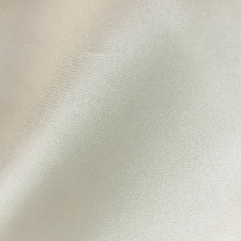Ivory Lamour Dull Bridal Satin Fabric by the Roll (50 Yards) - Etsy