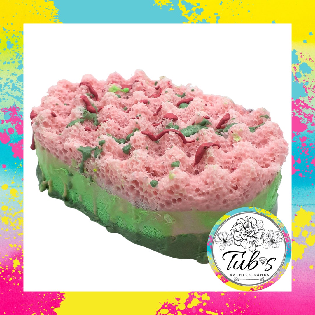 Watermelon Soap Sponge Perfume SLS Free Hand Made Luxury Scented Gift ...