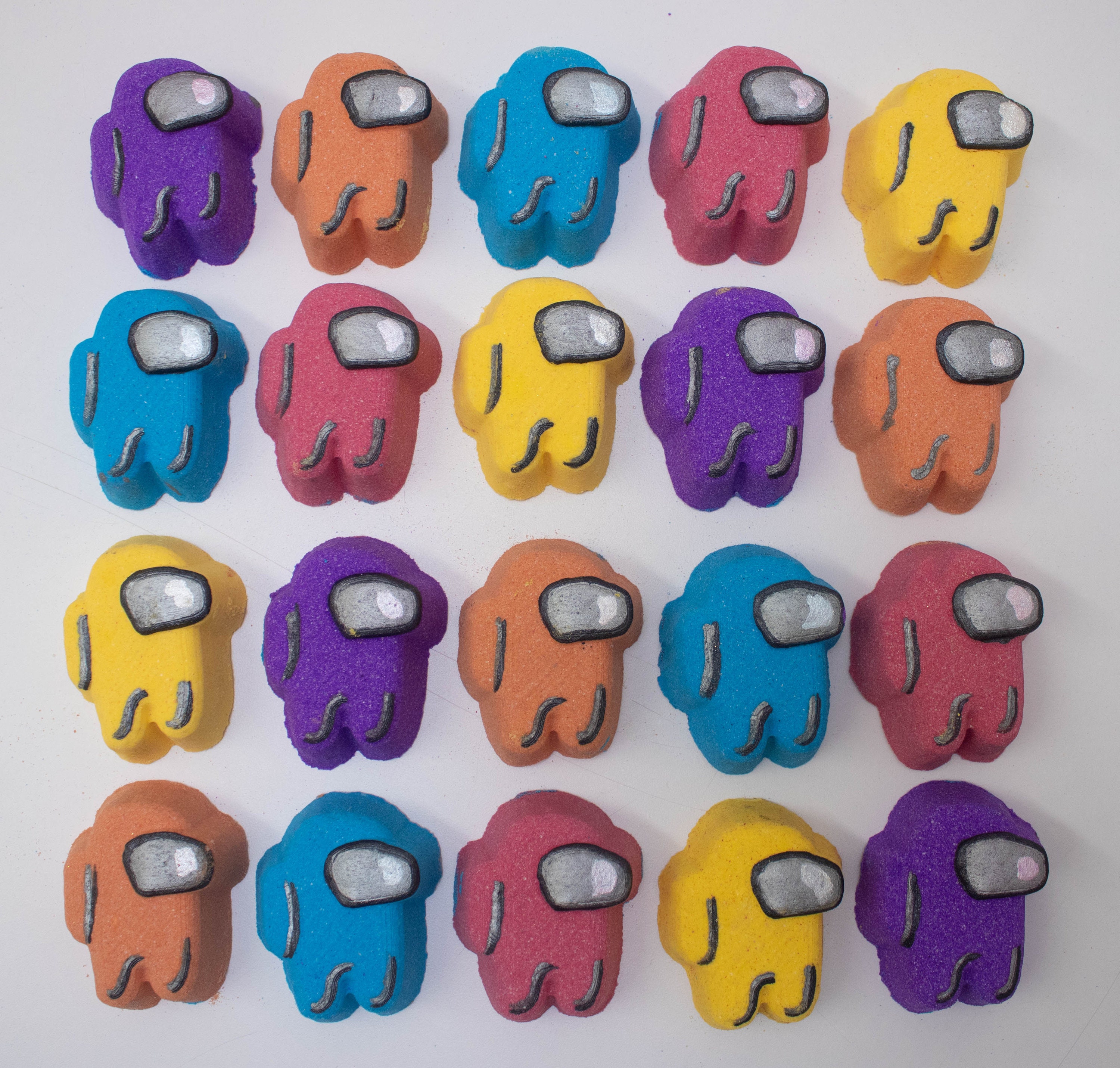 Mini Sus Squad Bath Bomb Gift Set Among Us Gamer Gaming - Etsy