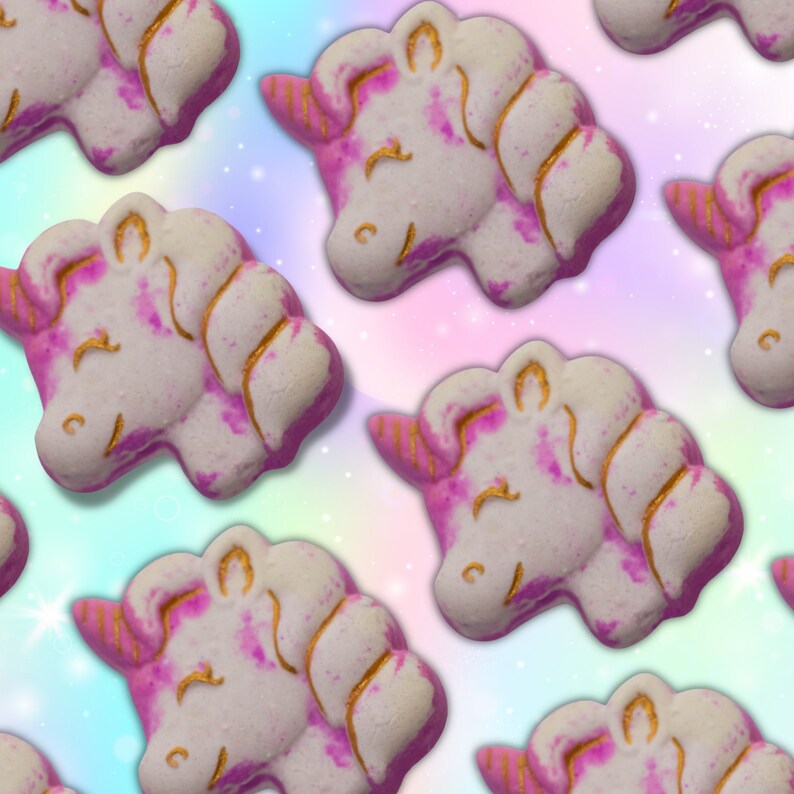 Unicorn Head Bath Bomb Mythical Myth Magic Magical Fun Fizzier - Etsy UK