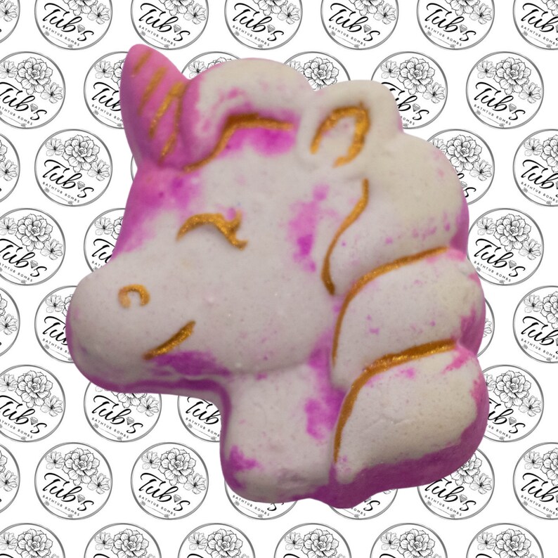 Unicorn Head Bath Bomb Mythical Myth Magic Magical Fun Fizzier - Etsy UK
