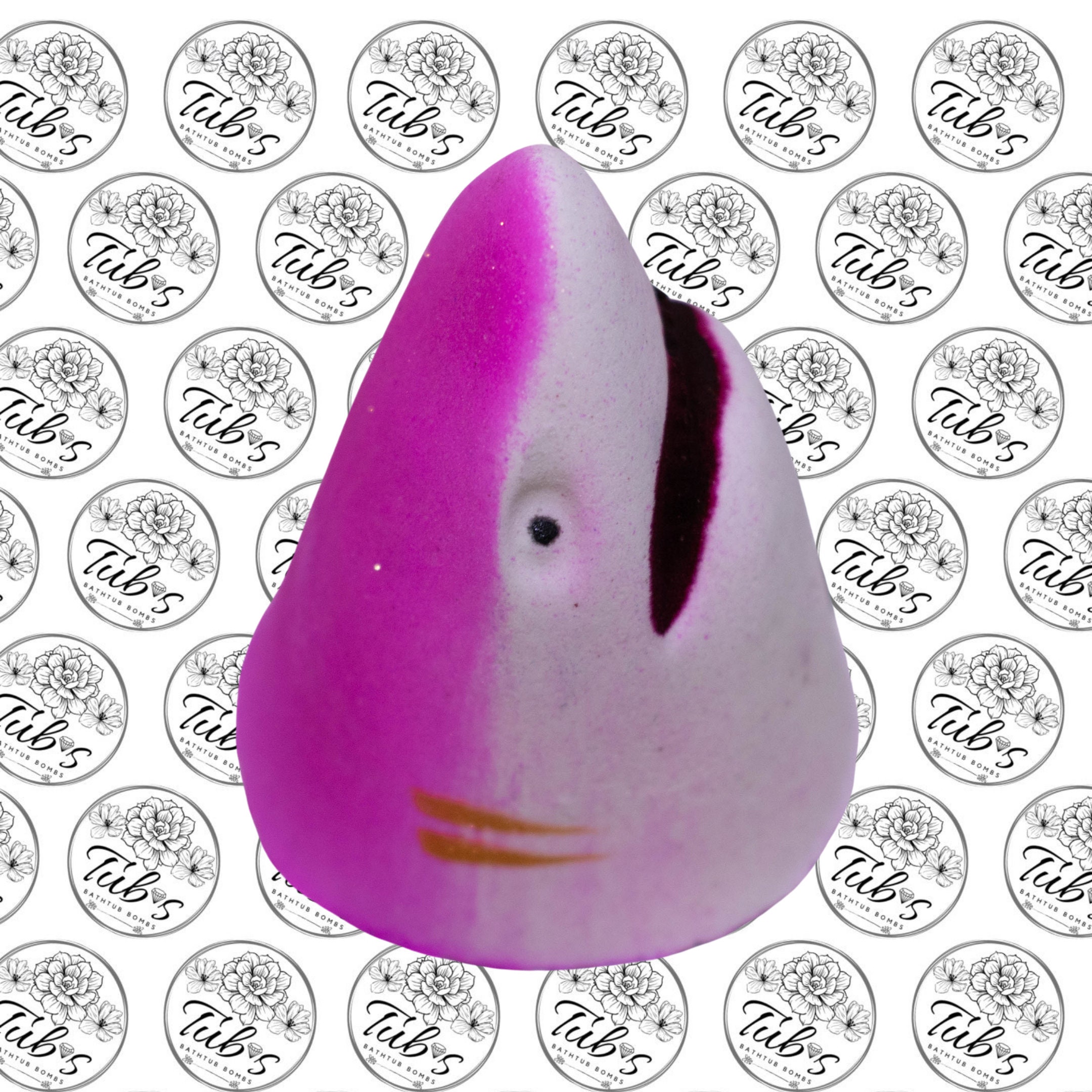 Pink Shark Bath Bomb Glitter Fun Shark Attack Gift Birthday | Etsy