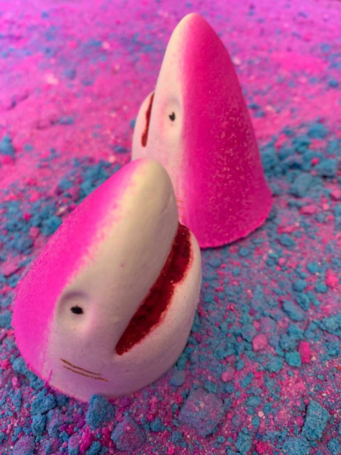 Pink Shark Bath Bomb Glitter Fun Shark Attack Gift Birthday - Etsy ...