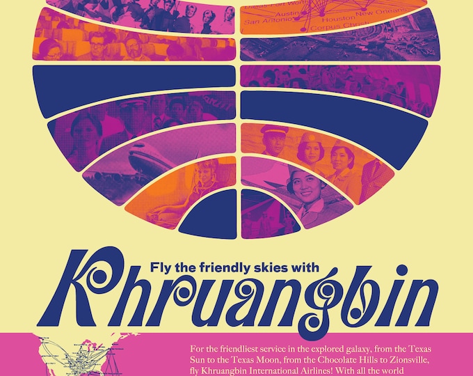 Khruangbin Silkscreened Concert Poster, Seattle/redmond, WA, July 10 ...