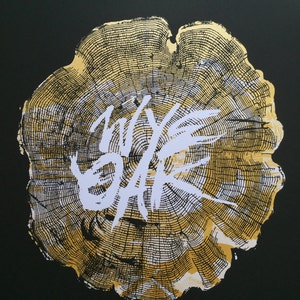 Wye Oak Silkscreened Concert Poster, Seattle, WA Capitol Hill Block ...