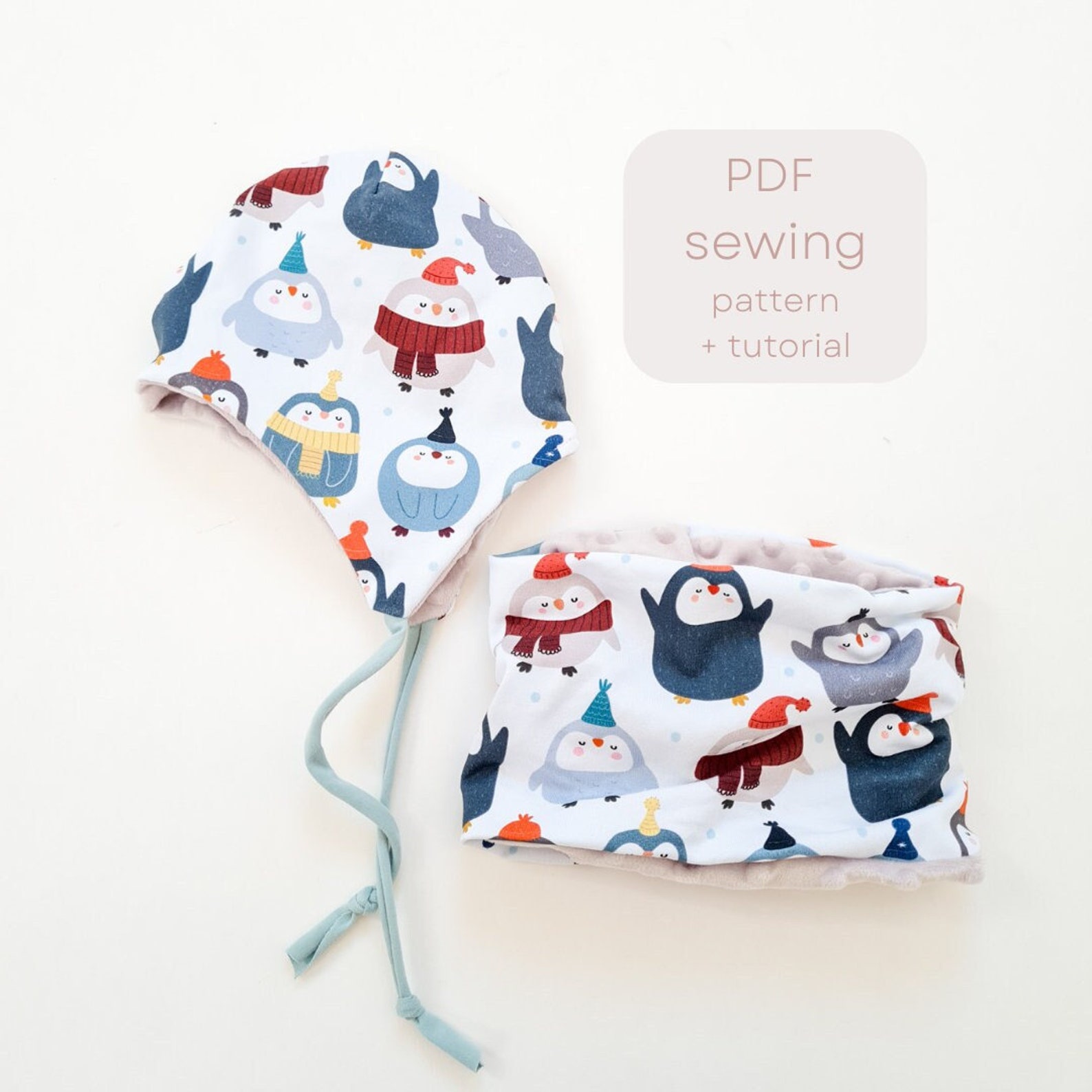 Warm Baby Hat PDF Sewing Pattern Baby Hat Sewing Pattern - Etsy