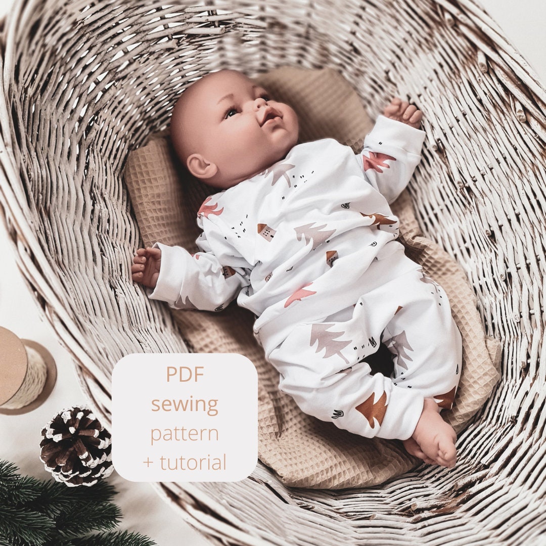 Baby Outfit PDF Sewing Pattern Baby Set Sweater PDF - Etsy