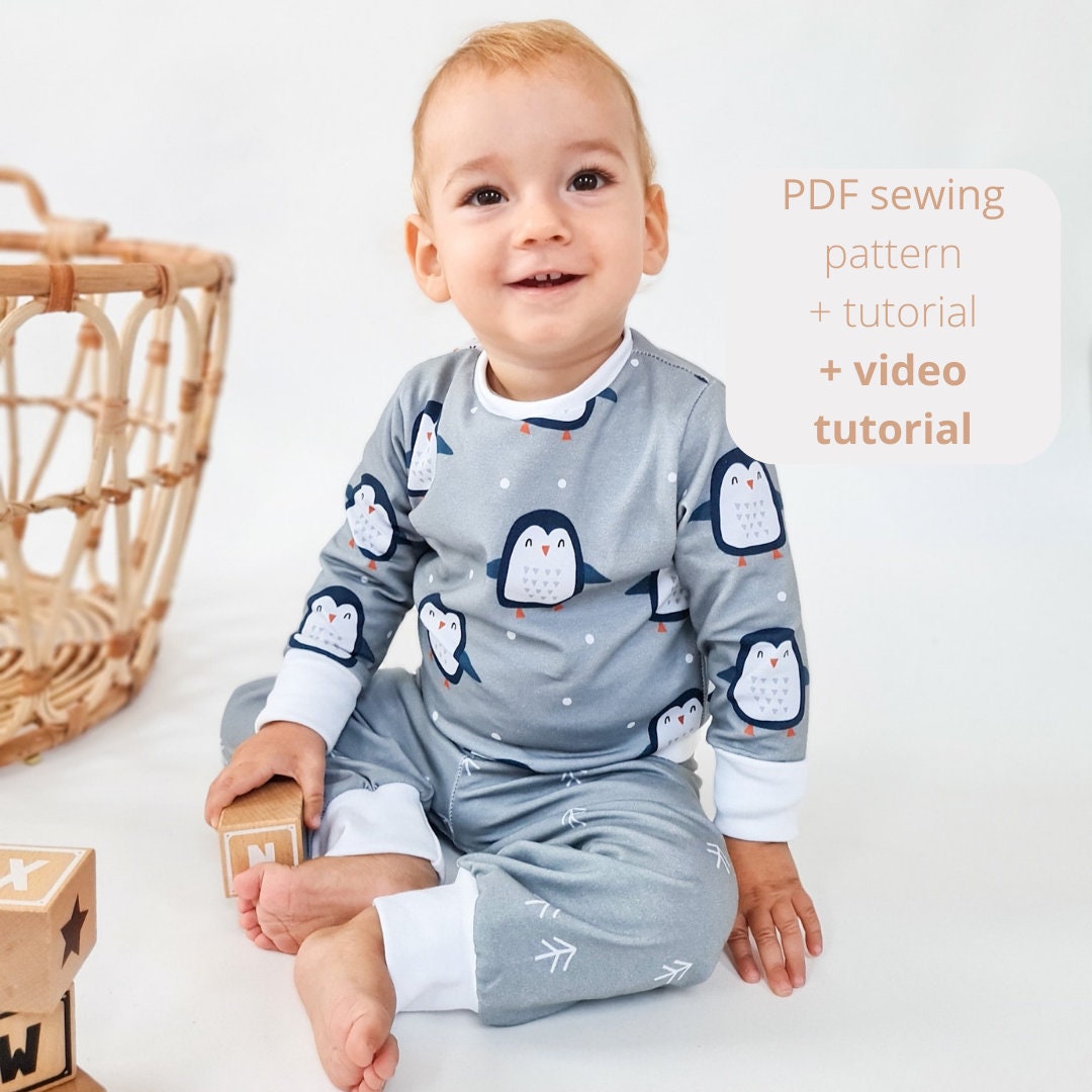 Baby Footie Pajamas Pattern