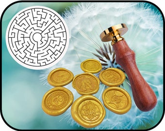 Labyrinth Wax Seal - Etsy