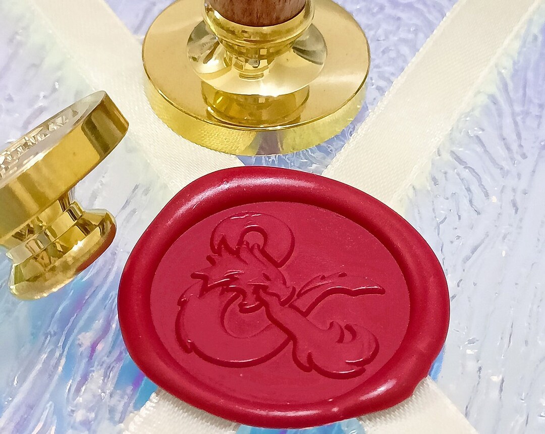 Dragon Logo Wax Seal Stamp: Wedding, Birthday Invitation (3cm Stamp) - Etsy