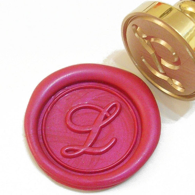 Wax Letter Stamp - Etsy