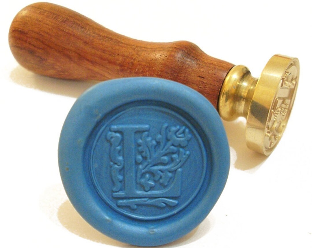 LETTER L Wax Seal Stamp / A - Z / Wedding Invitation / Birthday Party ...