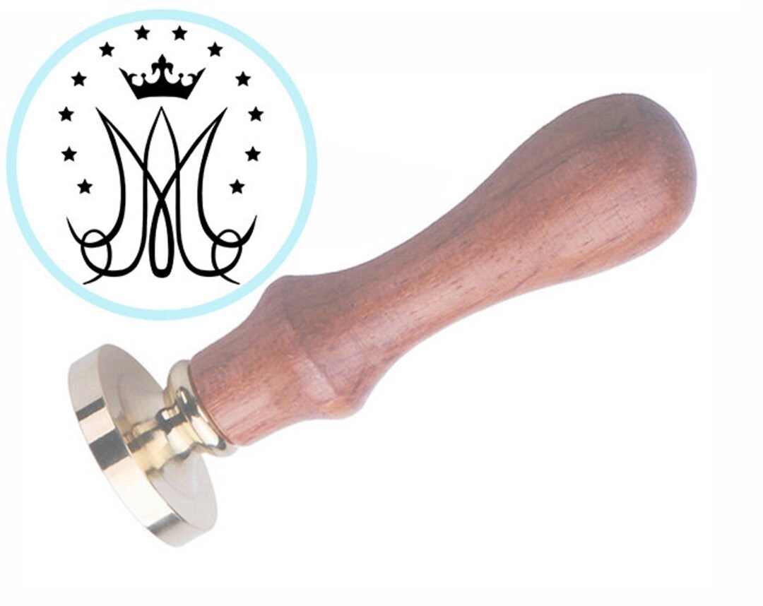 Auspice Maria Wax Seal Stamp / Wedding Invitation / Birthday - Etsy