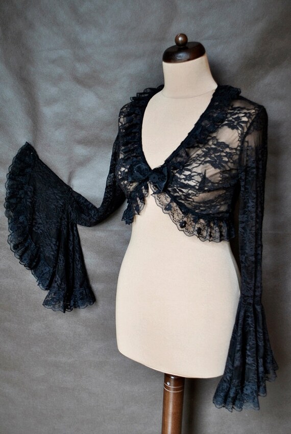 Gothic Victorian Vampire Elegant Burlesque Lolita blackLACE | Etsy