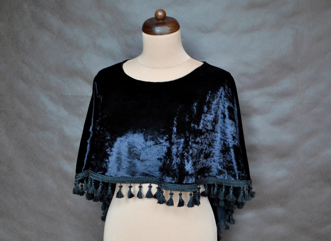 Gothic Cape Victorian Vampire Elegant Burlesque Lolita Black - Etsy