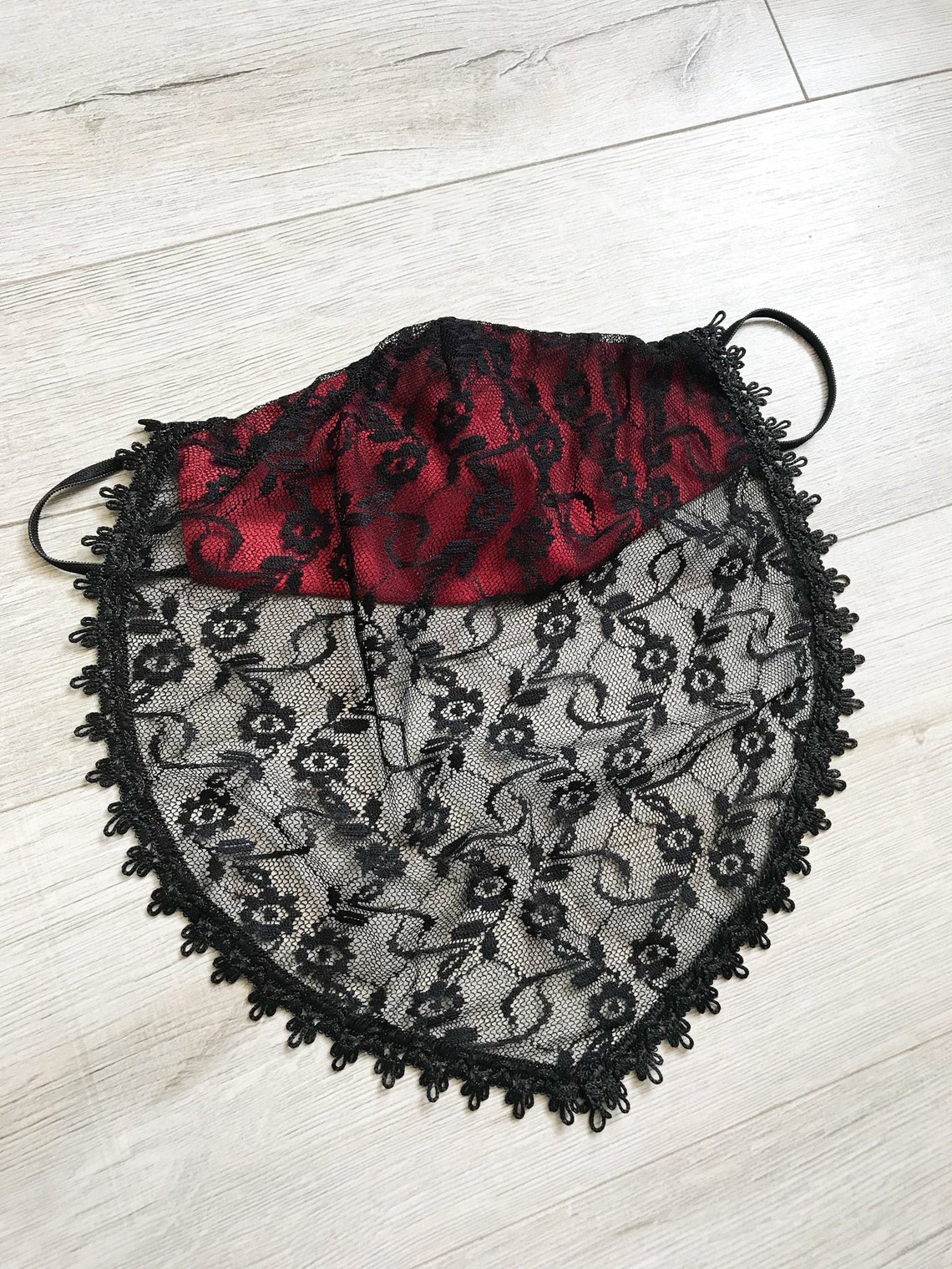 Lace Reusable and Washable Cotton Face Mask With Shawl Wrap - Etsy