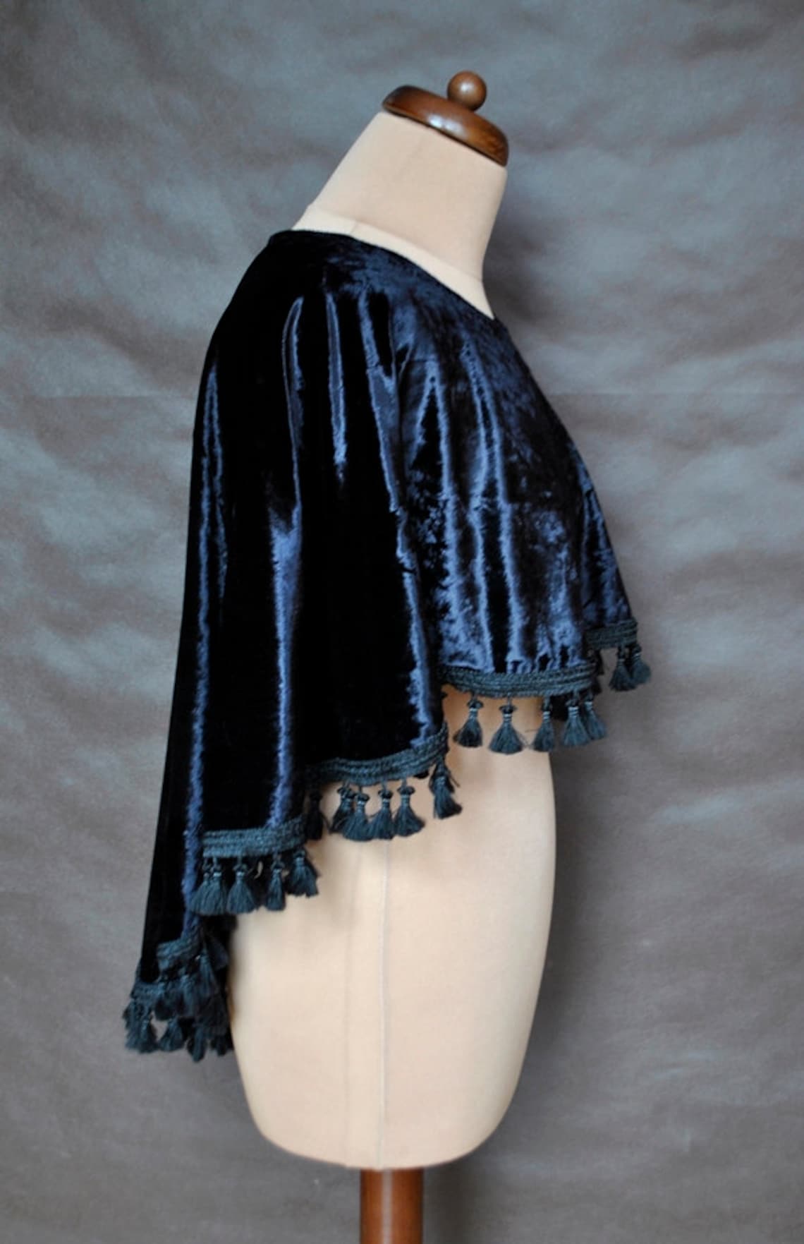 Gothic Cape Victorian Vampire Elegant Burlesque Lolita Black - Etsy
