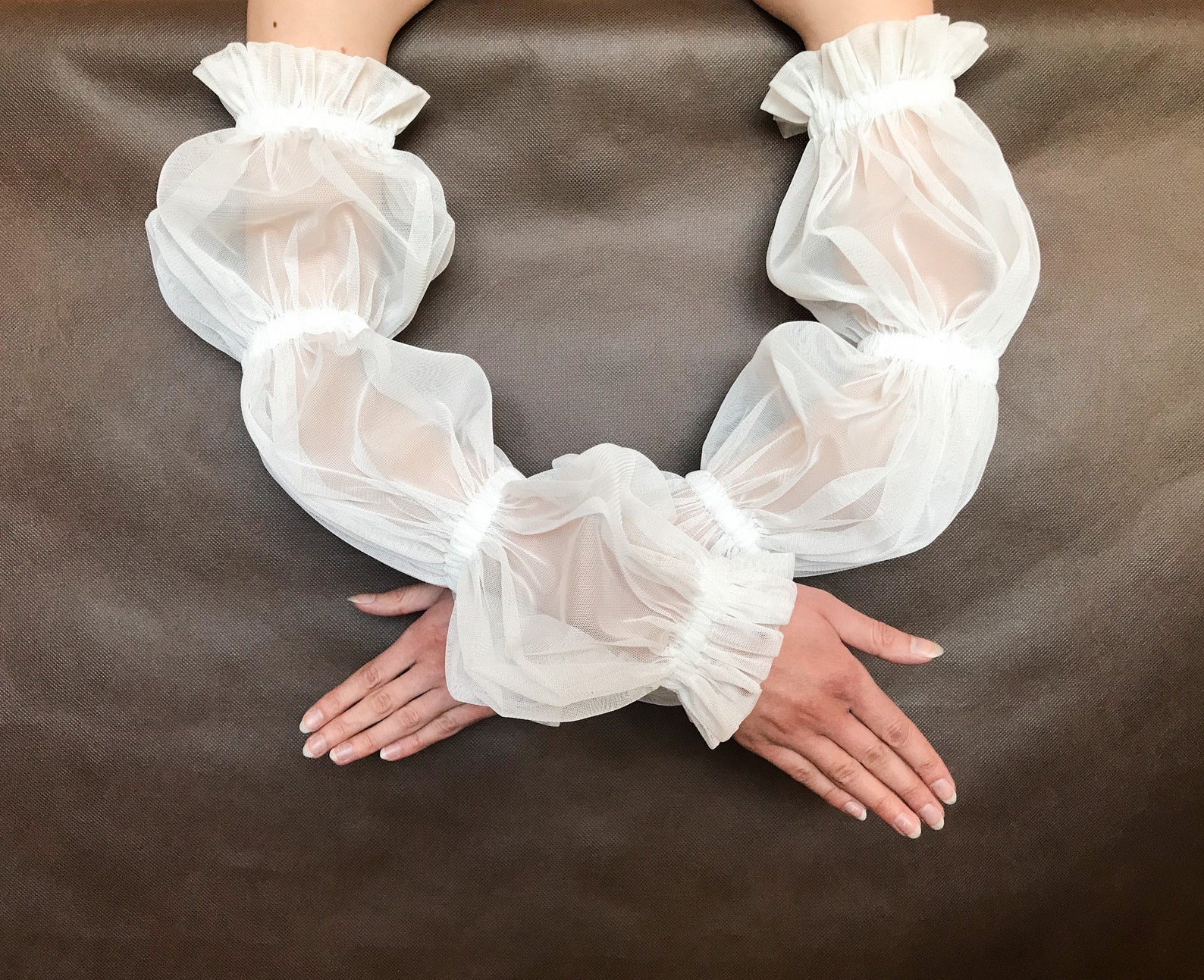 Elegant puffy sleeves GOTHIC VAMPIRE Glamour black white | Etsy