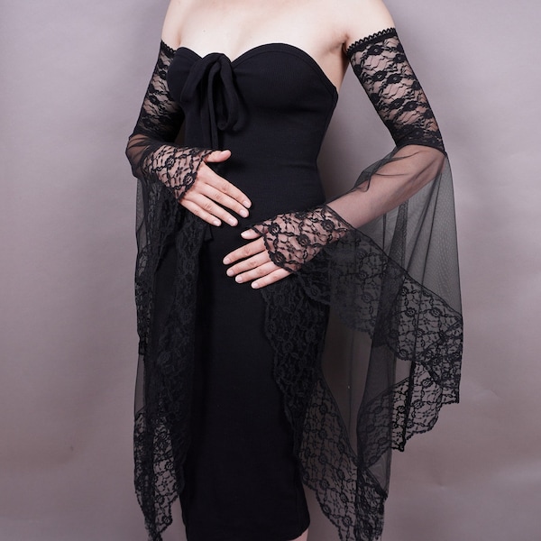 Gothic Gloves - Etsy