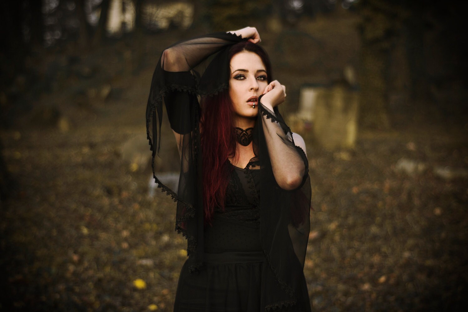 Elegant GOTHIC VAMPIRE Costume Victorian Evening Glones - Etsy