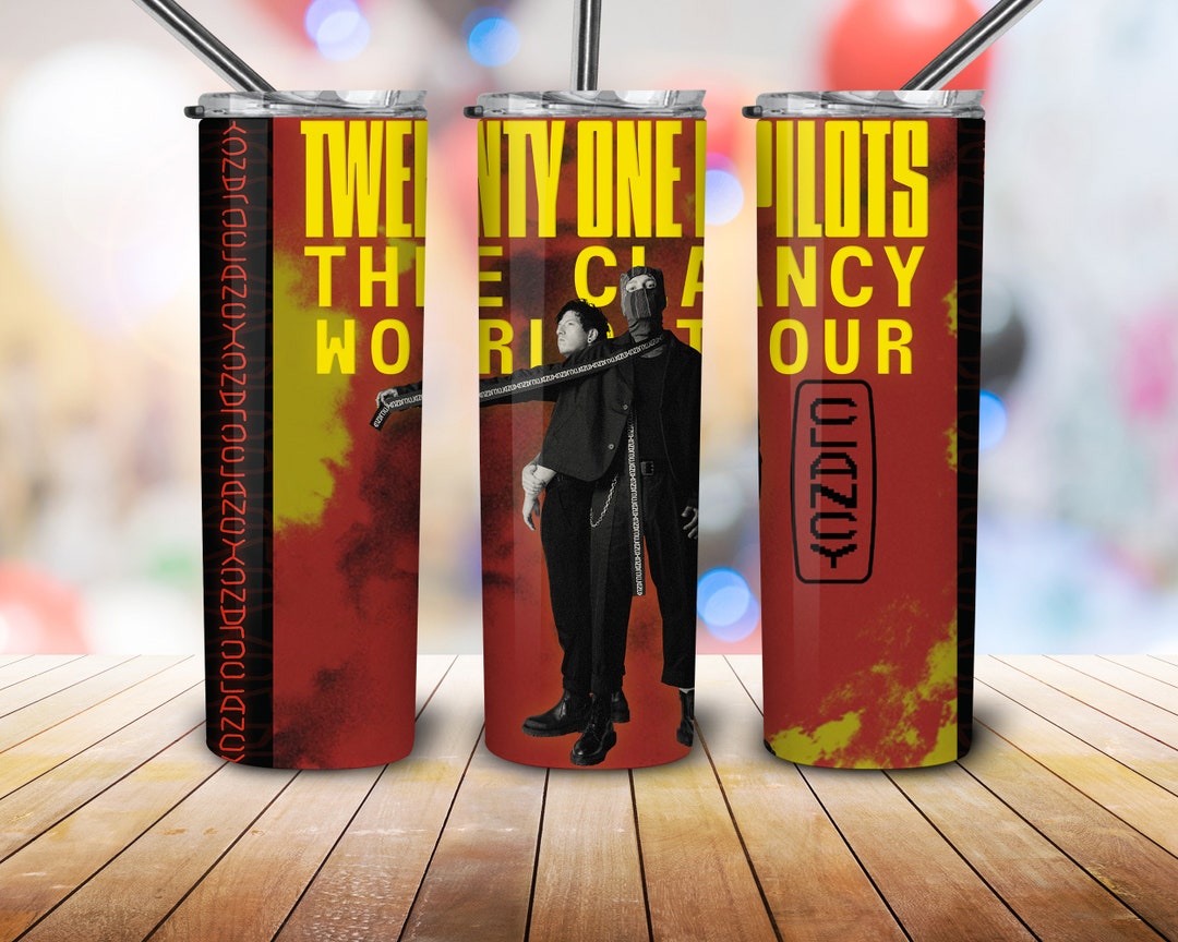 The Clancy World Tour Twenty One Pilots Tumbler Digital File, Custom ...