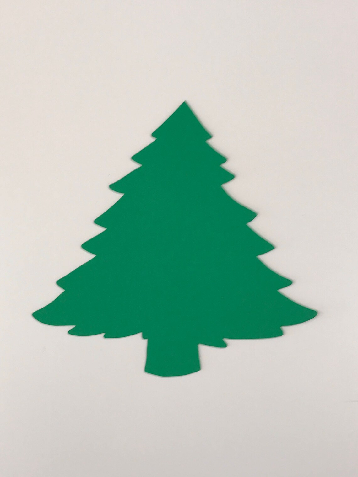 Large Blank Christmas Tree Cutouts, Die Cut Christmas Tree, DIY ...