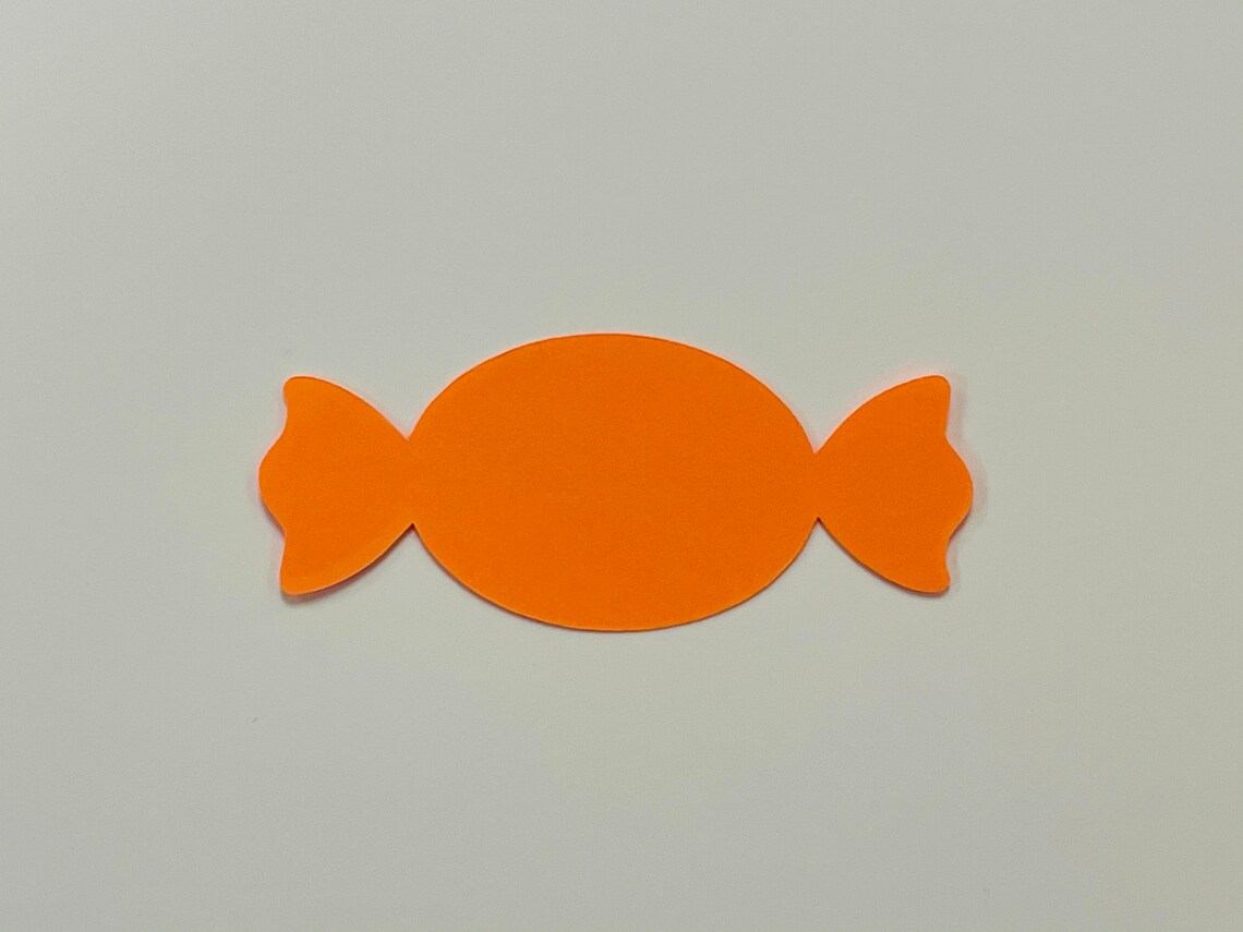 25 Candy Shape Cutouts, Candy Die Cuts, Embellishments, Paper Cutouts ...
