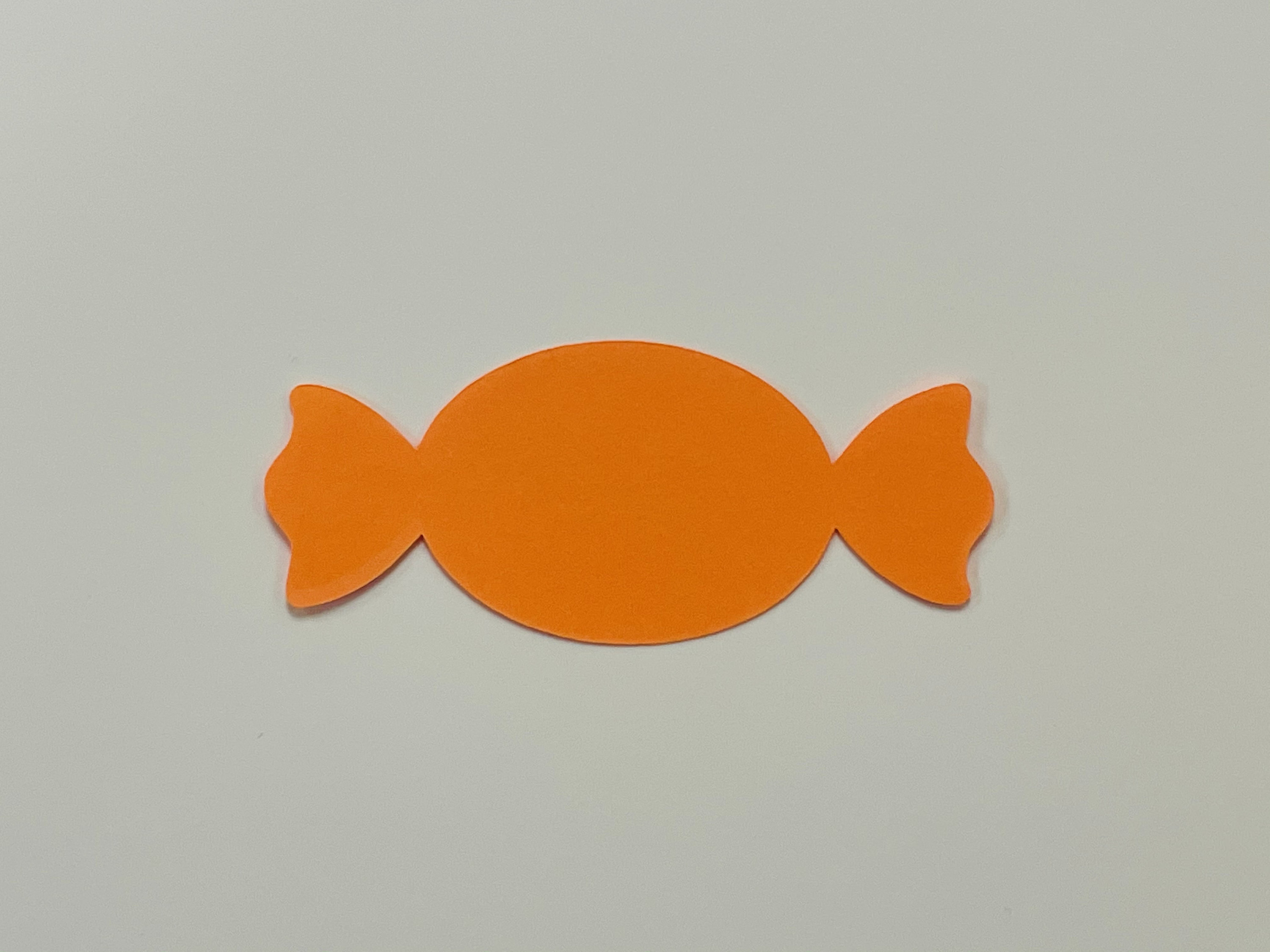 25 Candy Shape Cutouts, Candy Die Cuts, Embellishments, Paper Cutouts ...