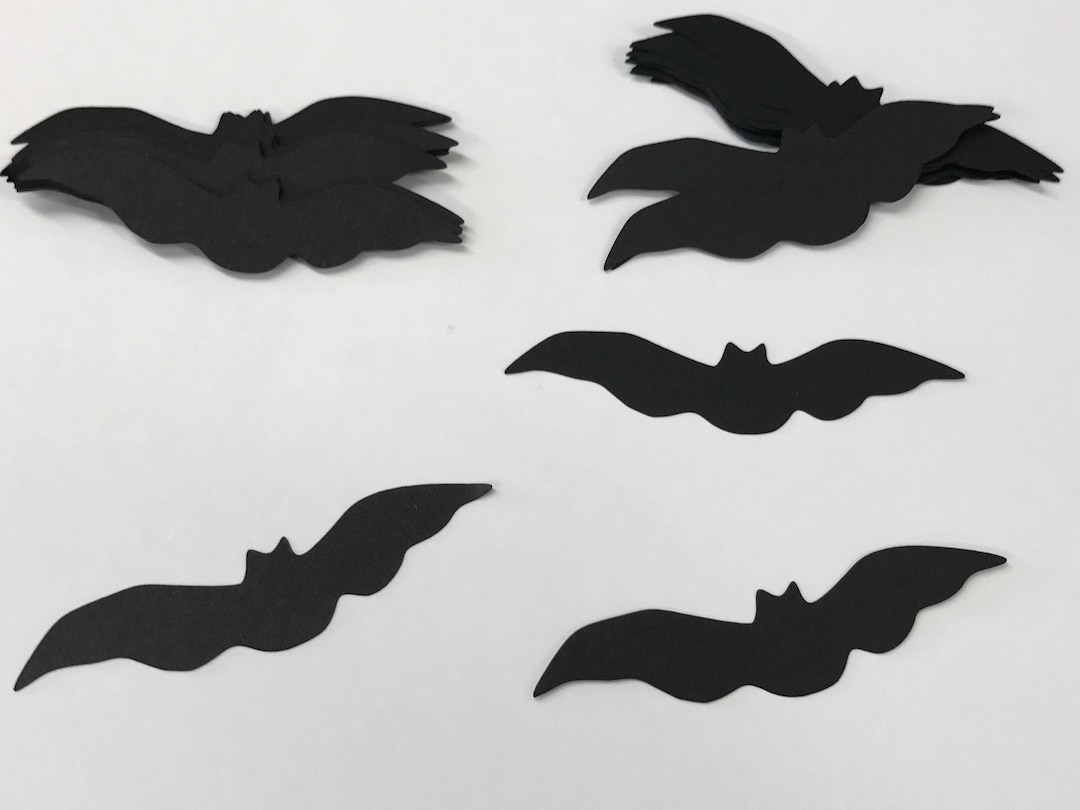 Bat Cutouts-halloween Cutouts-bat-halloween Party Decor-classroom Decor ...