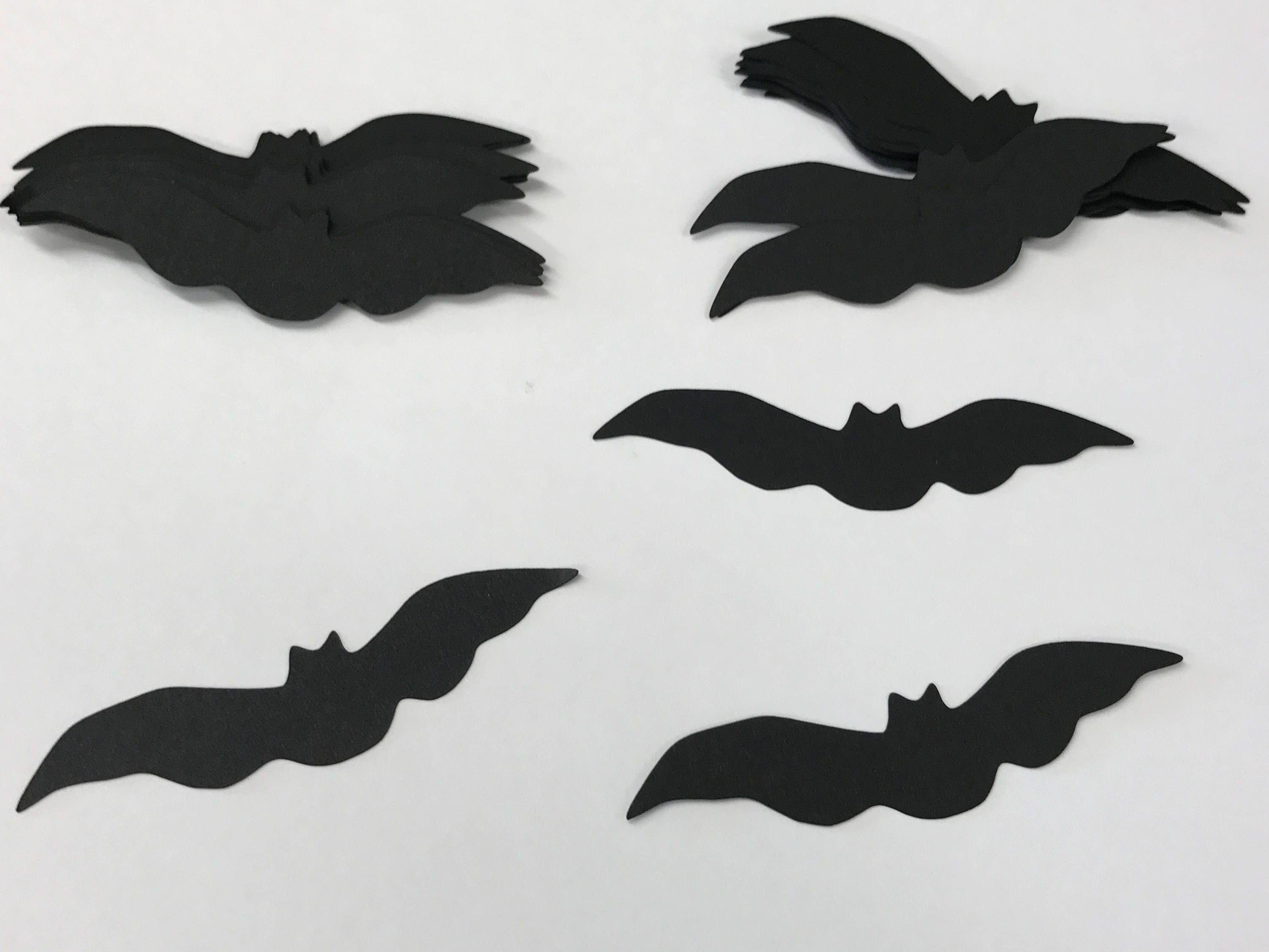 Bat Cutouts-halloween Cutouts-bat-halloween Party Decor-classroom Decor ...